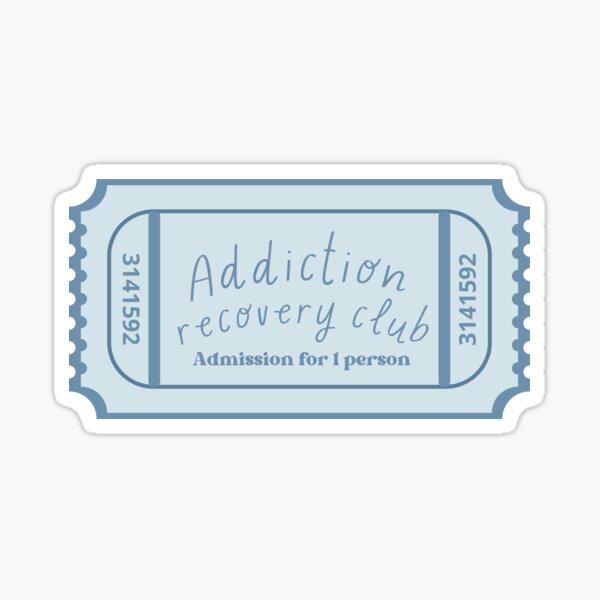 "Addiction recovery mental health" Sticker for Sale by Psychopasta ...