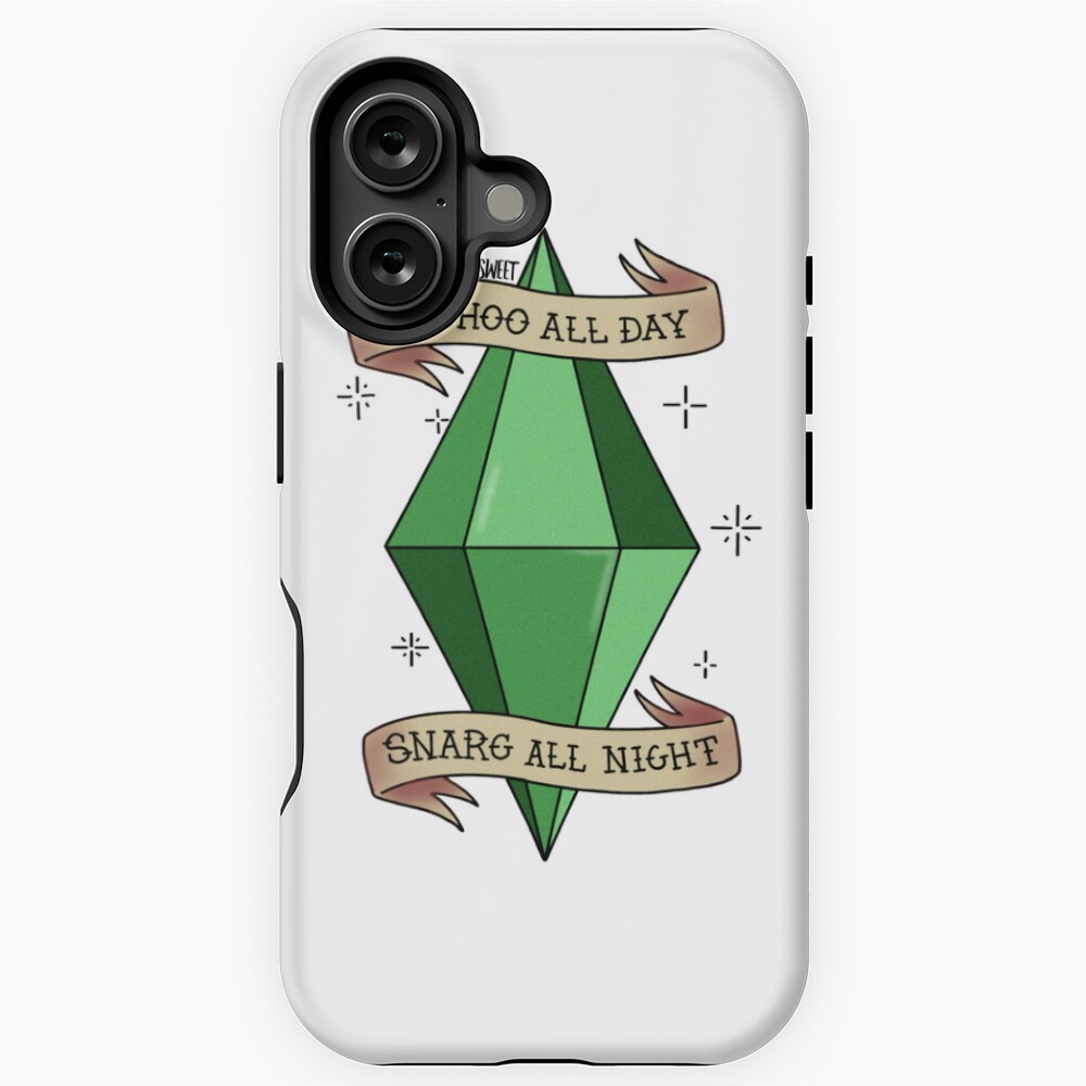 "The Sims plumbob neo-traditional banner woohoo" Sticker for Sale by ...