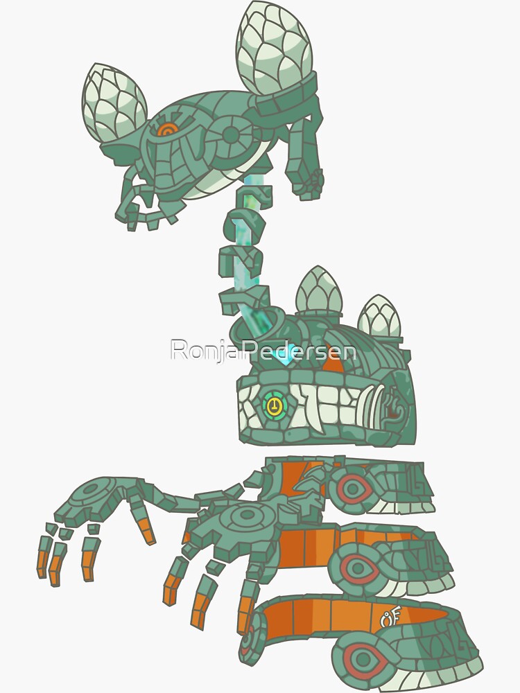 "Steward Construct" Sticker for Sale by RonjaPedersen | Redbubble