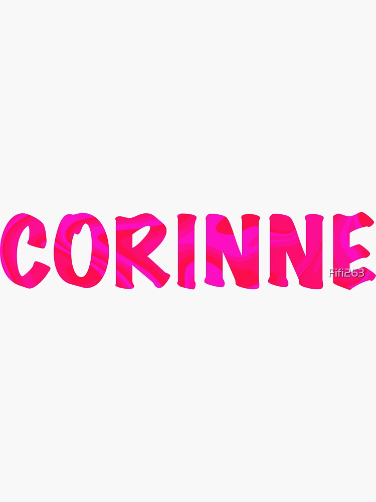 "Corinne marble" Sticker for Sale by Fifi263 | Redbubble