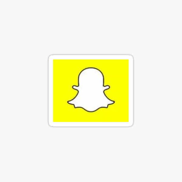 Snapchat Logo Stickers | Redbubble