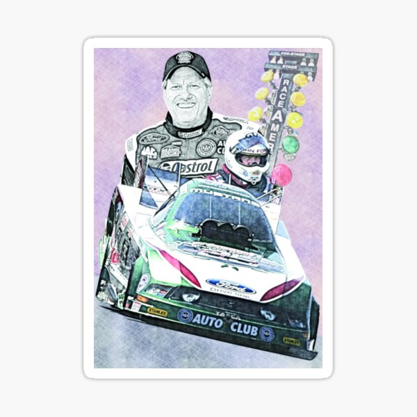 "John Force" Sticker for Sale by EdwinSixtytwo | Redbubble