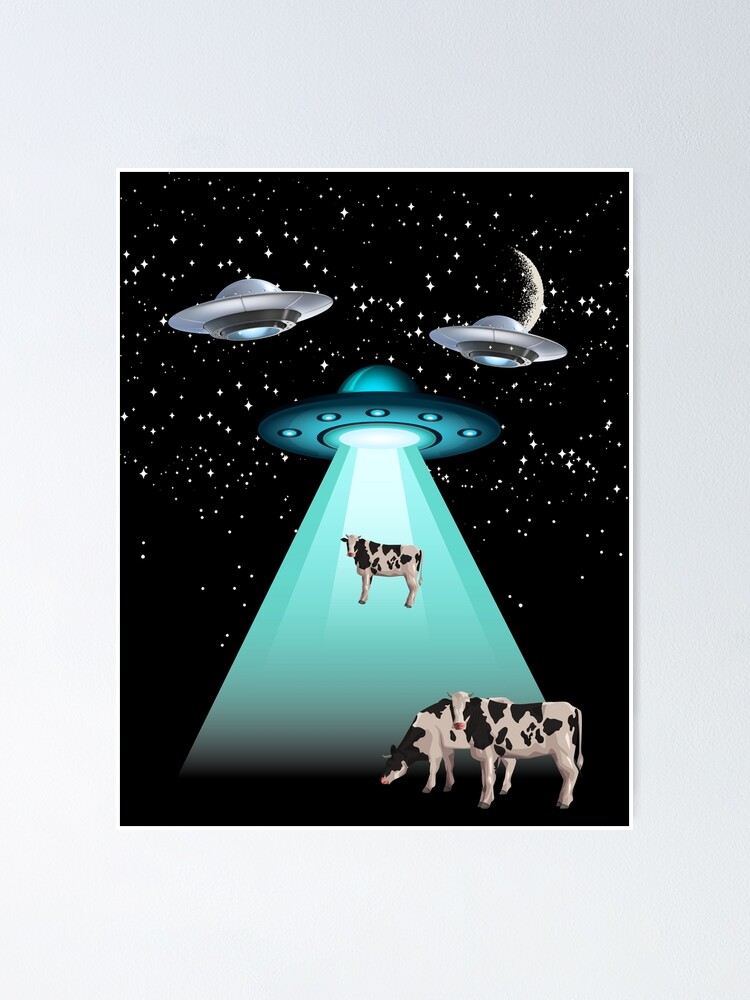"UFO Alien Abduction" Poster for Sale by LivingTheDream7 | Redbubble