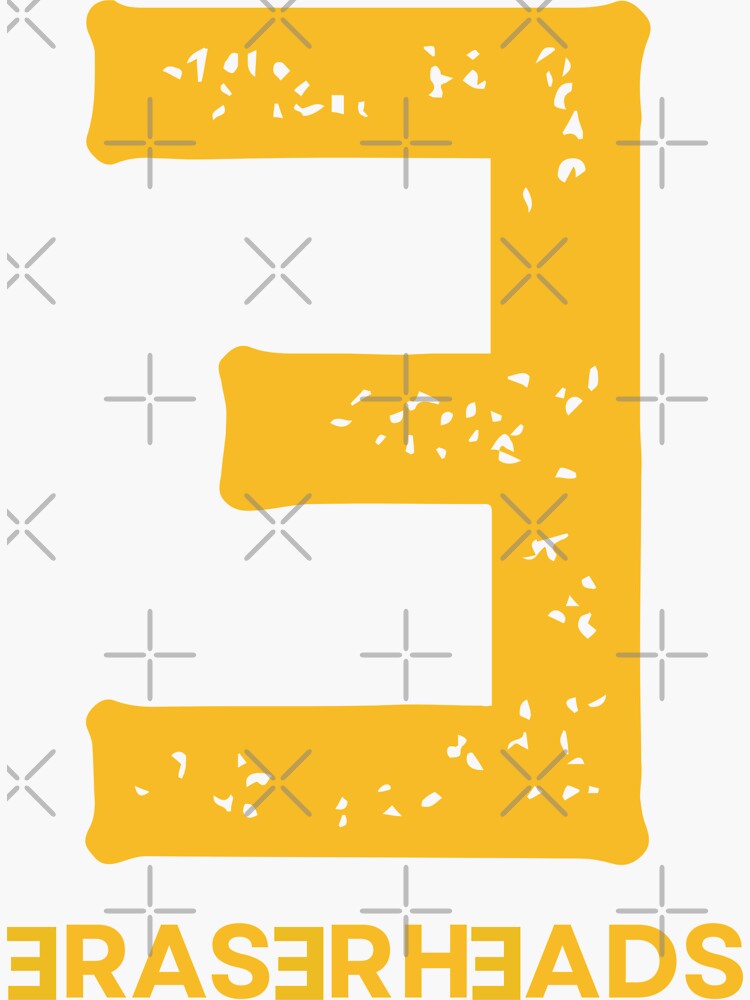 "Eraserheads" Sticker for Sale by ArtyTita | Redbubble