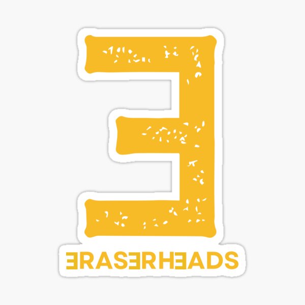 "Eraserheads" Sticker for Sale by ArtyTita | Redbubble