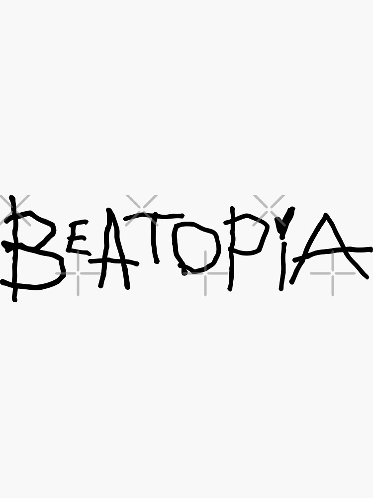 "Beabadoobee Merch Beatopia" Sticker for Sale by awaldrope | Redbubble