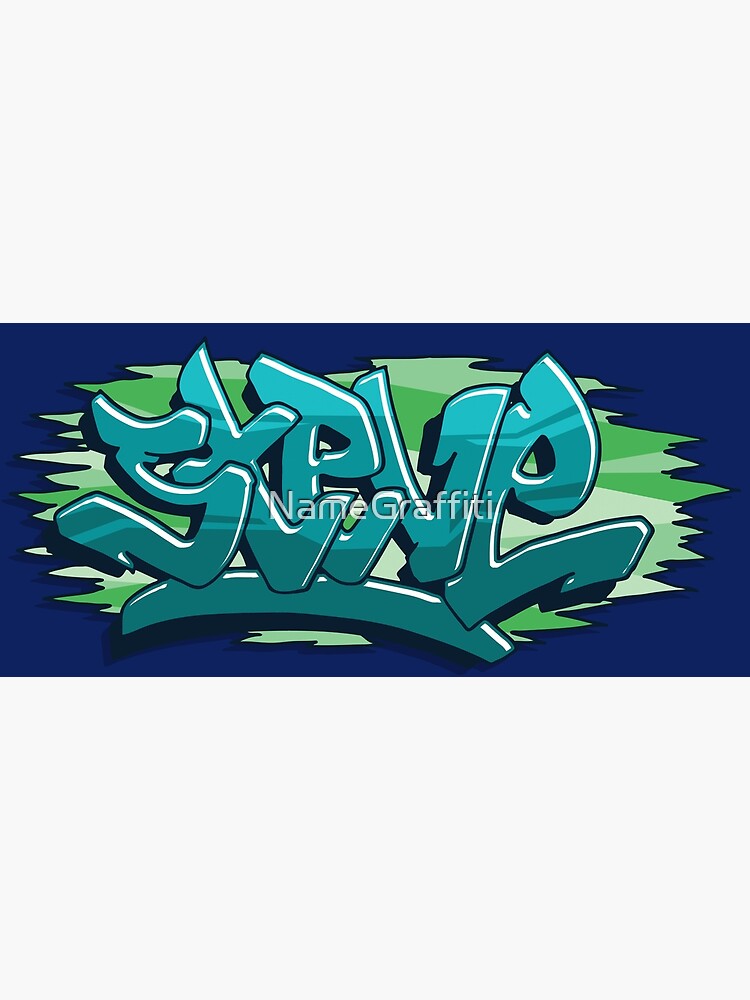 "Steve graffiti lettering" Poster by NameGraffiti | Redbubble