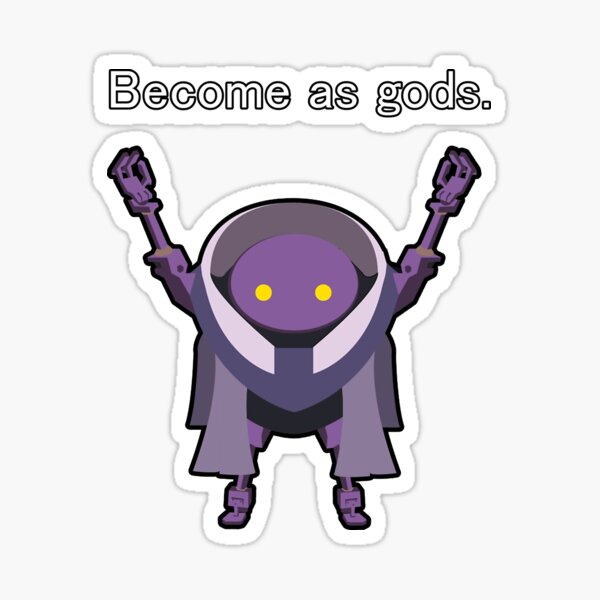 "Become as Gods Nier Automata" Sticker for Sale by Riku-Ortiz | Redbubble