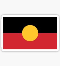 Aboriginal Flag Stickers | Redbubble
