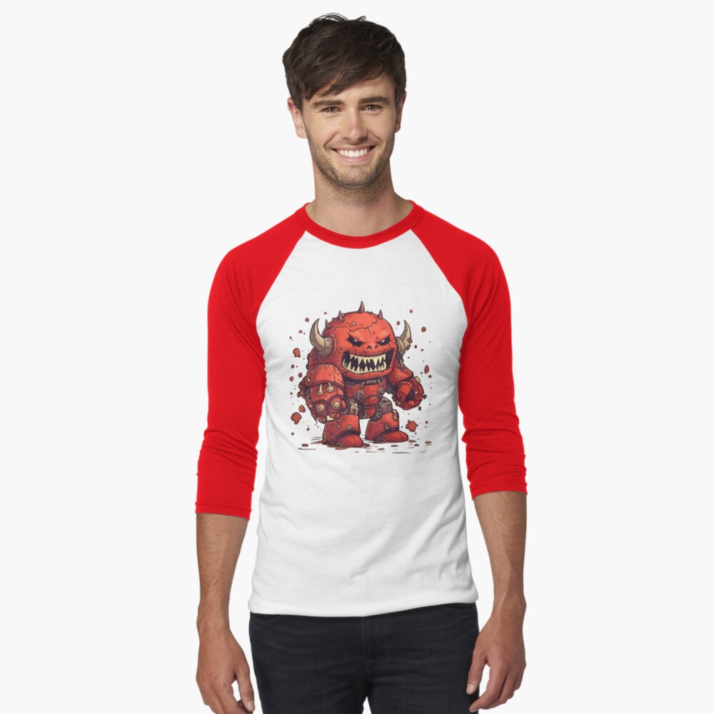 "Cute Chaos Space Marine (Khorne) " Sticker for Sale by shameshame ...