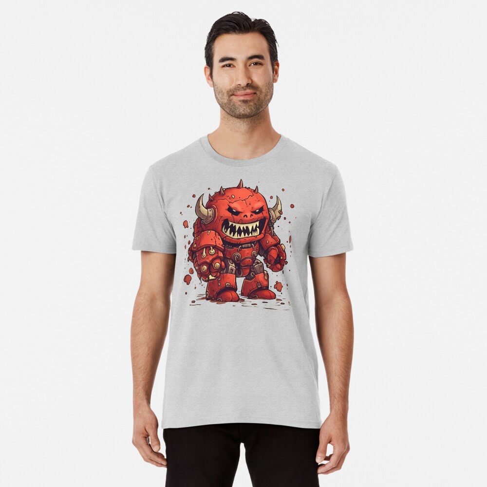 "Cute Chaos Space Marine (Khorne) " Sticker for Sale by shameshame ...