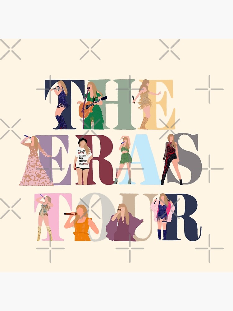 "the eras tour" Art Print for Sale by nerfie | Redbubble