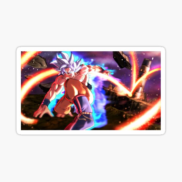 "Goku MUI vs jiren" Sticker for Sale by Decial | Redbubble