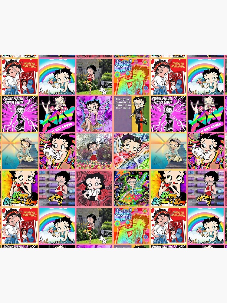 "Betty Boop Collage 2023 V 2, Betty Boop Comforter Set, Betty Boop ...