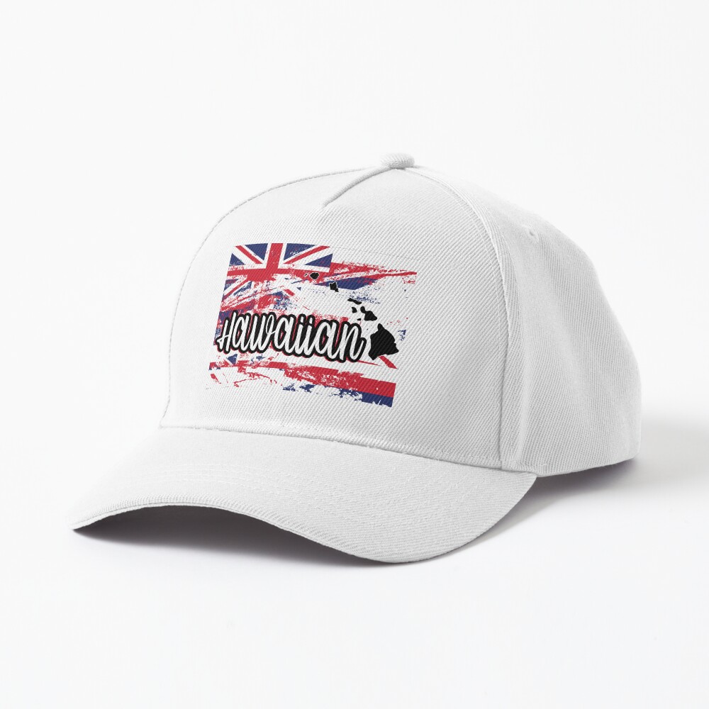 "Hawaiian Flag with Hawaiian islands " Sticker for Sale by J Uila ...