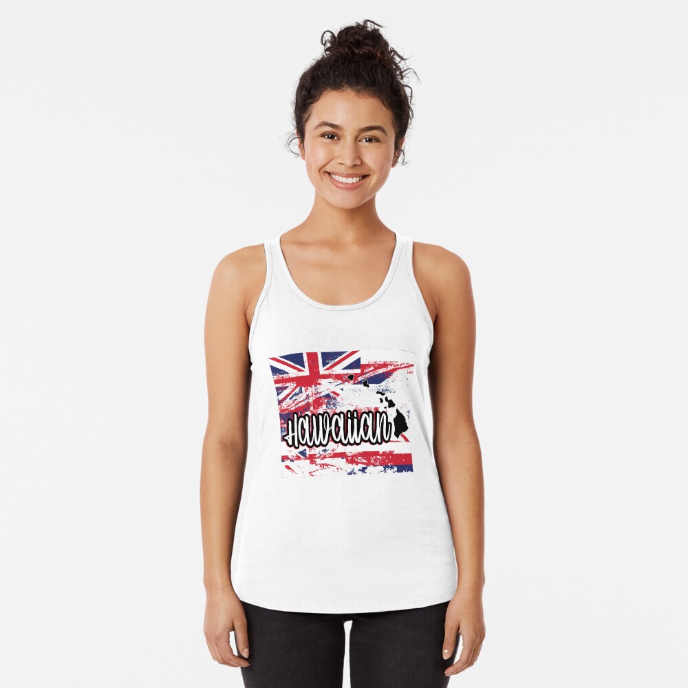 "Hawaiian Flag with Hawaiian islands " Sticker for Sale by J Uila ...