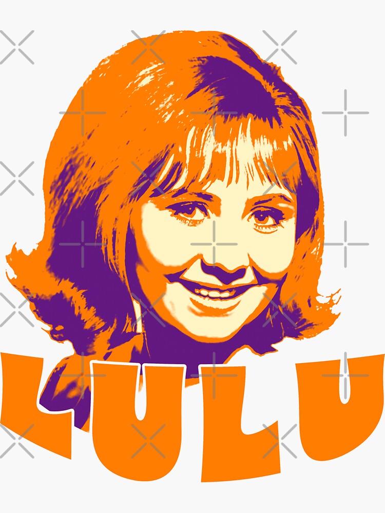 "LULU" Sticker for Sale by Michaela Grove | Redbubble