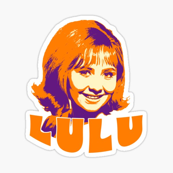 "LULU" Sticker for Sale by Michaela Grove | Redbubble