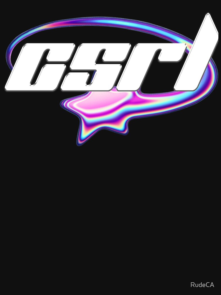 "CSRL graphic logo design y2k aesthetic design " Essential T-Shirt for Sale by RudeCA | Redbubble