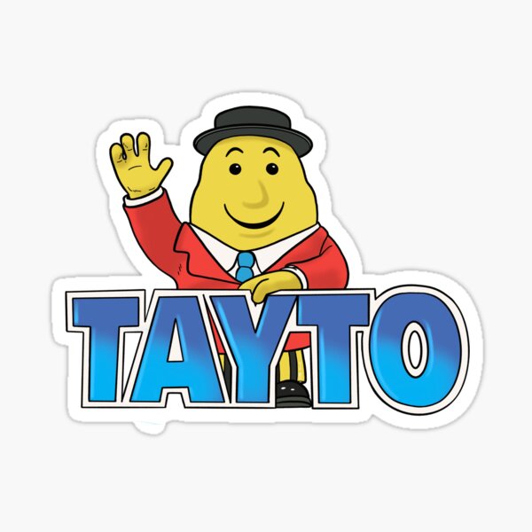 "Mr Tayto Crisp Man fan art " Sticker for Sale by FunnehGacha | Redbubble