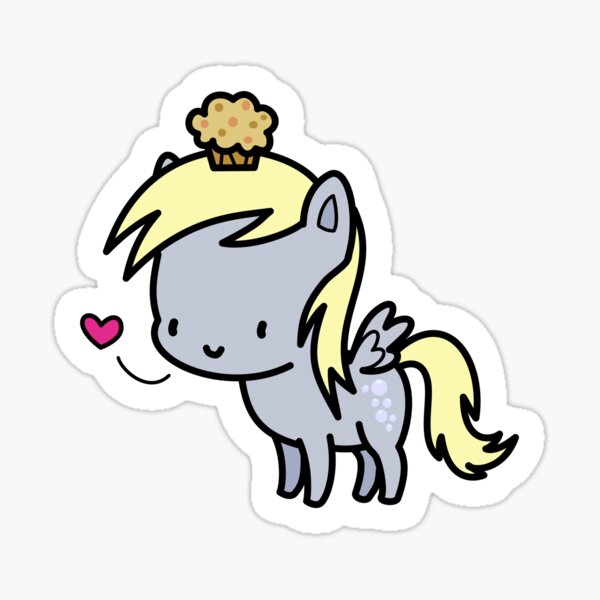 "Derpy chibi" Sticker for Sale by Drawirm | Redbubble