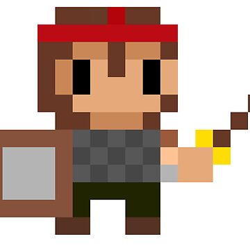 "Falador Guard - OSRS RuneScape – Pixel character" Sticker for Sale by ...