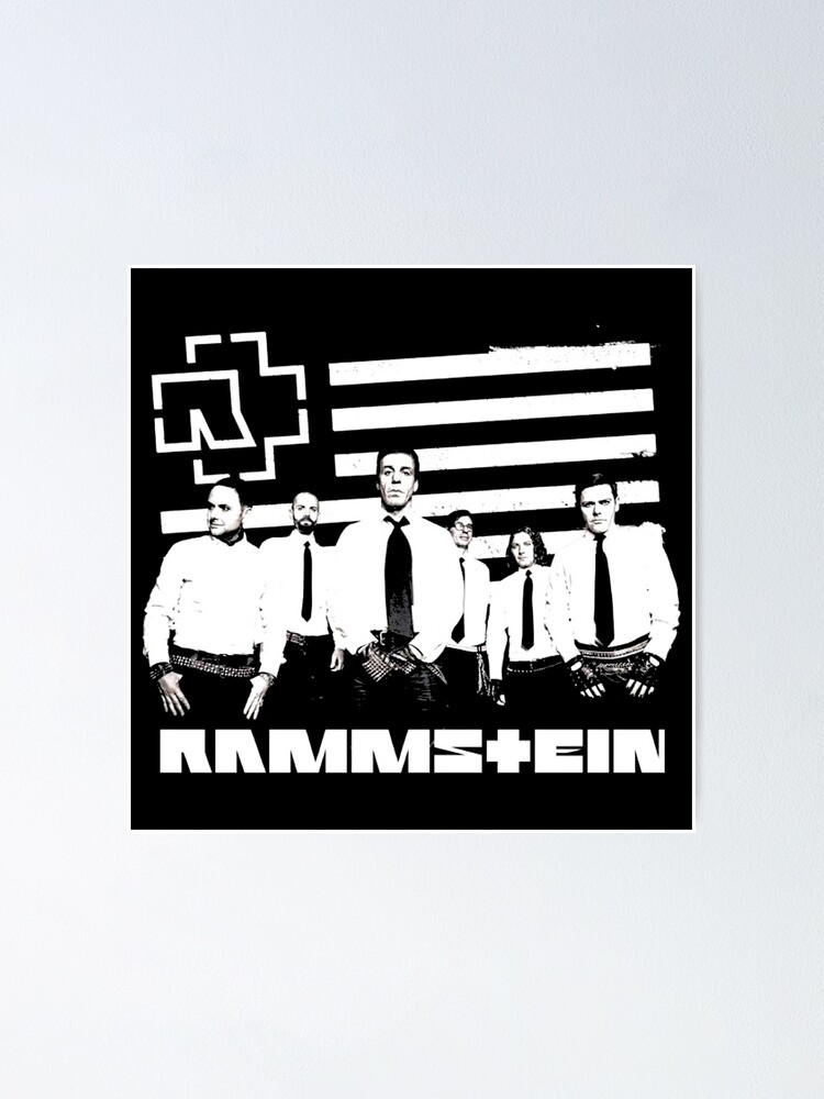 Ramms Band Lieben Musik Konzert Logo Mitglieder Poster