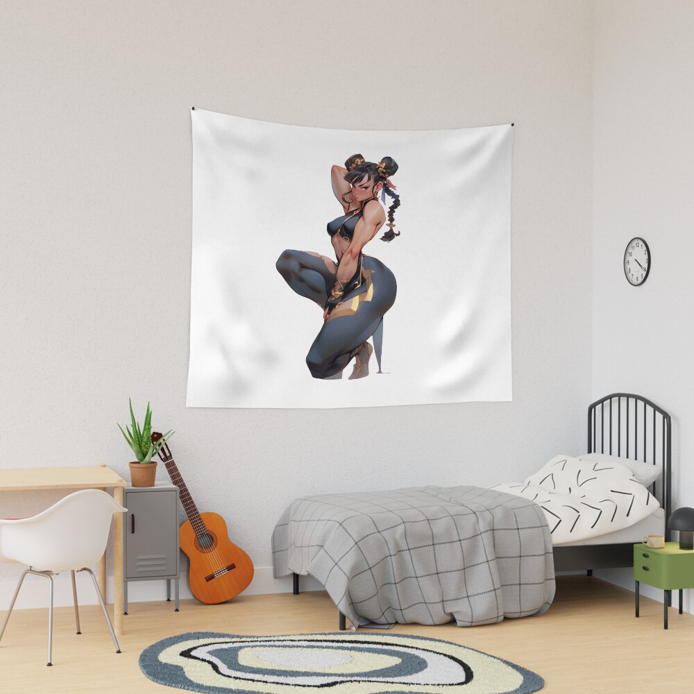 "Chun-Li black dress" Poster for Sale by aaronosuke | Redbubble