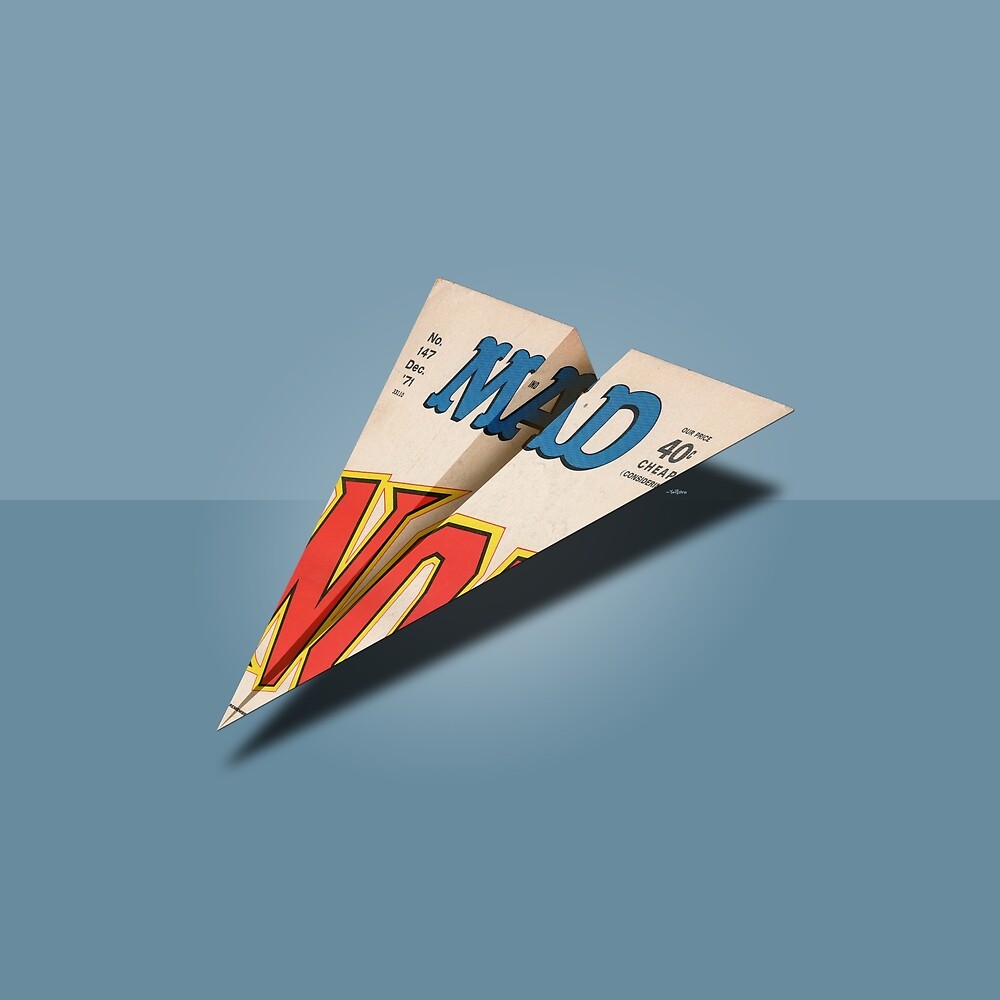 "MAG Paper Airplane 147" by YoPedro | Redbubble