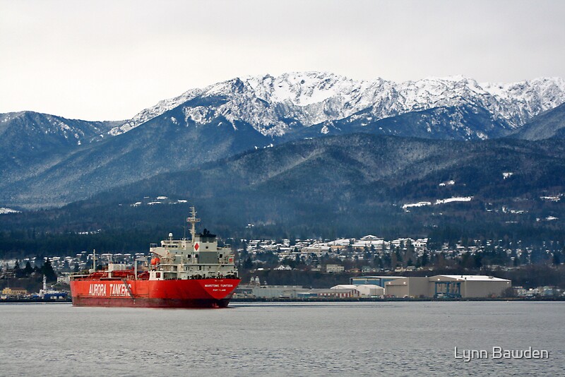 ""Port Angeles Harbor"" by Lynn Bawden | Redbubble