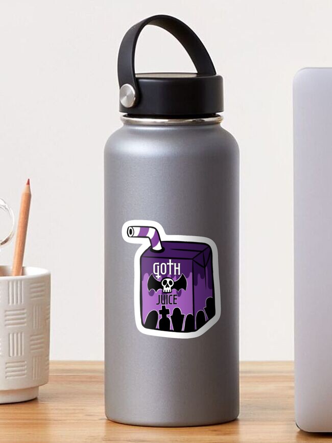 "Goth Juice " Sticker for Sale by CookiesCrypt | Redbubble