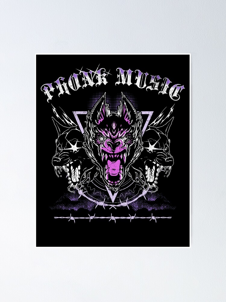 "Phonk Music Grunge" Poster for Sale by MasterKlaw | Redbubble