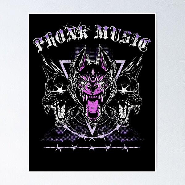 "Phonk Music Grunge" Poster for Sale by MasterKlaw | Redbubble