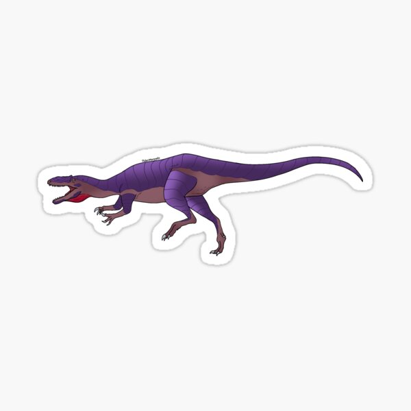 "Fossil Fighters Fukuiraptor “F-Raptor”" Sticker for Sale by Paleo ...