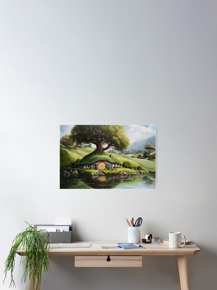 "The Shire In Spring" Poster for Sale by HelloImE | Redbubble