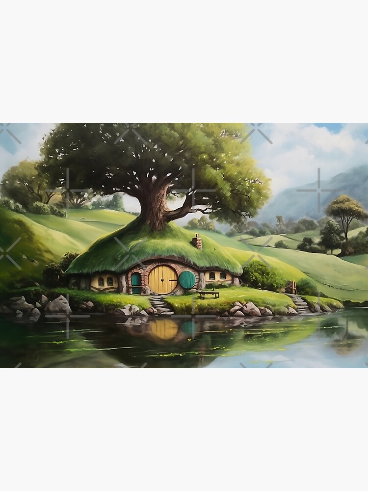 "The Shire In Spring" Poster for Sale by HelloImE | Redbubble