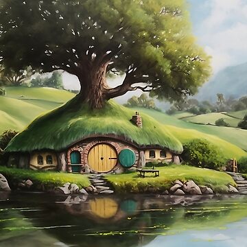 "The Shire In Spring" Poster for Sale by HelloImE | Redbubble