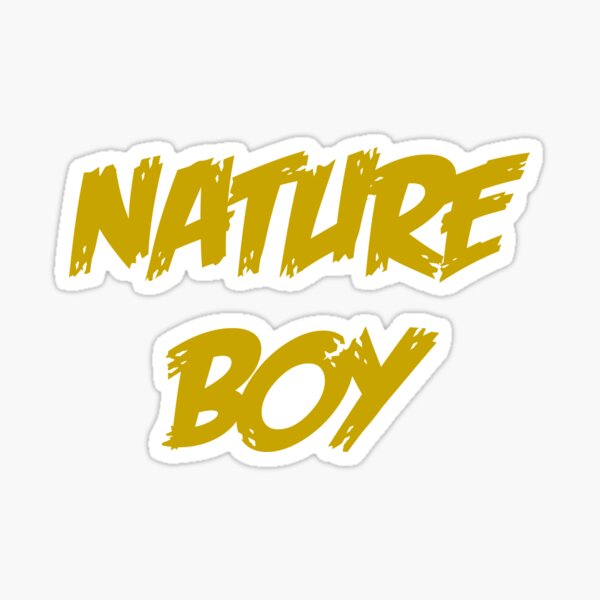 "Nature Boy" Sticker for Sale by Soapylaundry | Redbubble