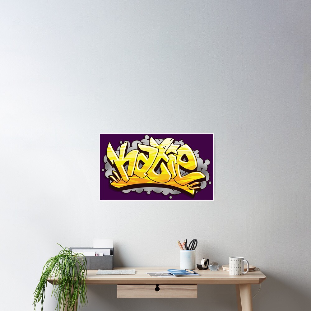 "Katie Graffiti lettering" Poster for Sale by NameGraffiti | Redbubble