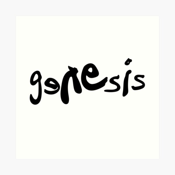 "Genesis band logo" Art Print by ShayMcG | Redbubble