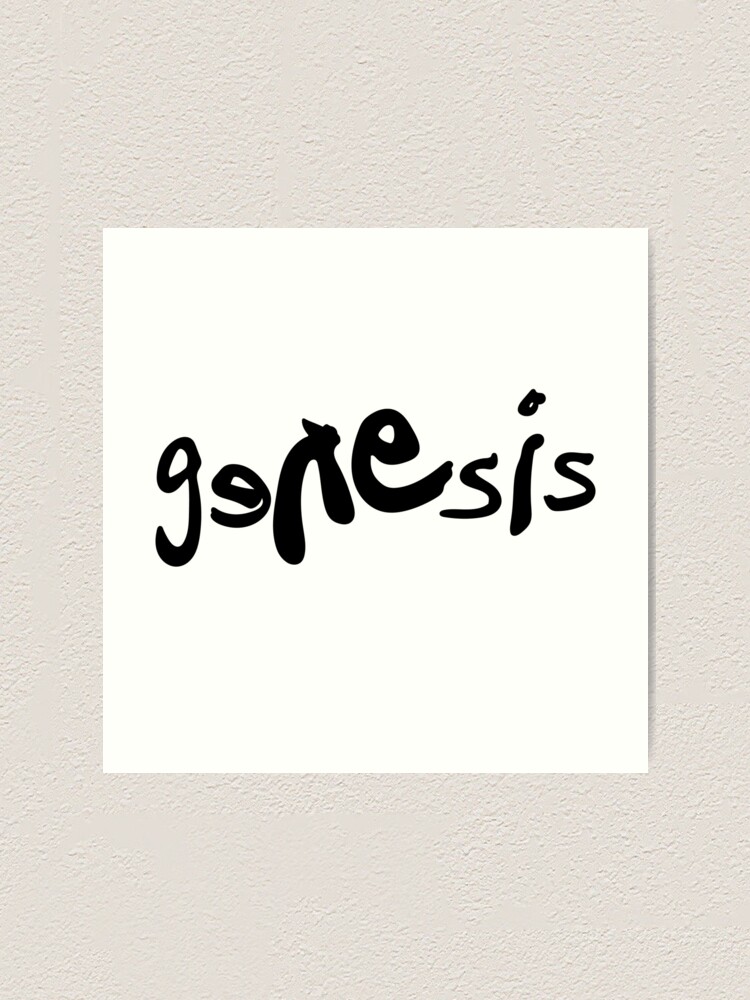"Genesis band logo" Art Print by ShayMcG | Redbubble