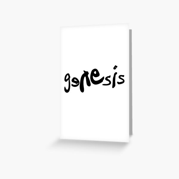 "Genesis band logo" Greeting Card for Sale by ShayMcG | Redbubble
