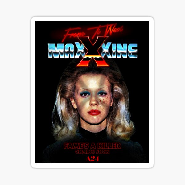 "MAXXXINE Poster" Sticker for Sale by CULT OF FILM | Redbubble