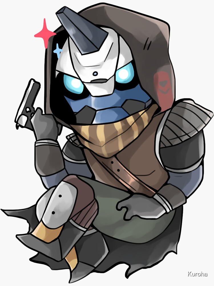 "Cayde-6" Sticker for Sale by Kuroha | Redbubble