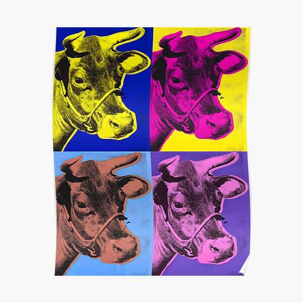 "Cow Cow Cows" Poster for Sale by TravisConn | Redbubble