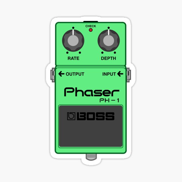 "Boss PH-1 Phaser Guitar Effect Pedal " Sticker for Sale by ...