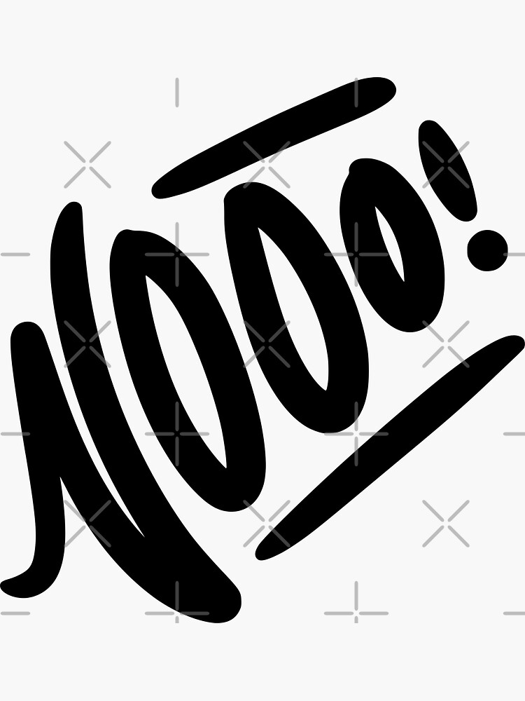 "Noooo! RL" Sticker for Sale by Takeshi-s | Redbubble