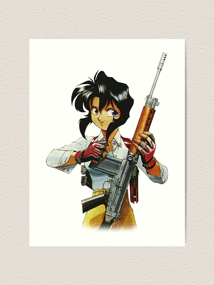 "Irene "Rally" Vincent | Gunsmith Cats" Art Print by muwumbe | Redbubble