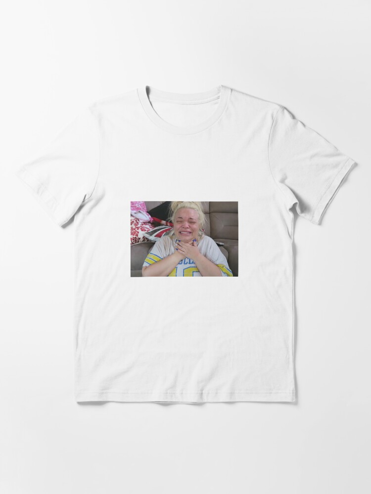 "Trisha Paytas Crying Meme" T-shirt for Sale by mattysus | Redbubble ...