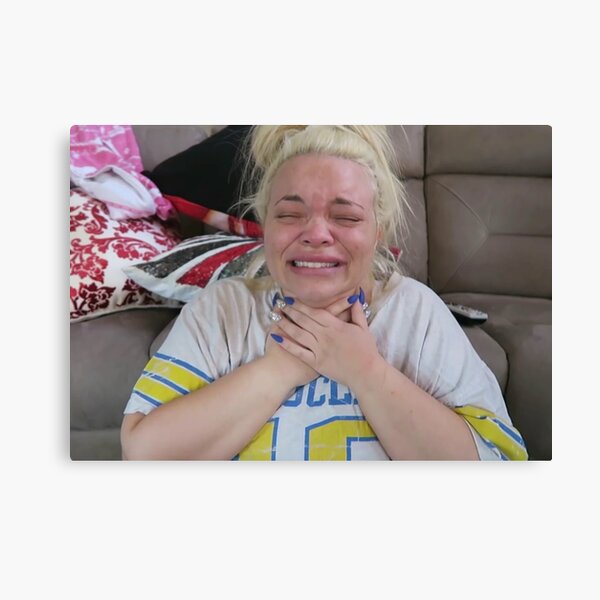 "Trisha Paytas Crying Meme" Canvas Print by mattysus | Redbubble